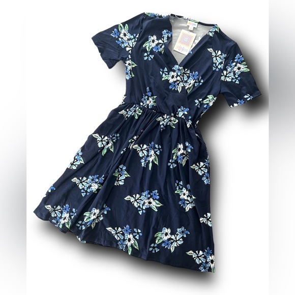 LuLaRoe | Dresses | Nwt Lularoe Chantale Cross Front Dress | Poshmark